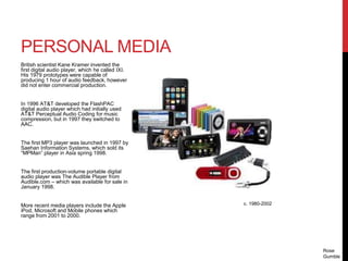 Media timeline | PPT