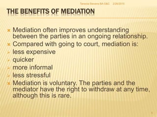 Mediation | PPTX