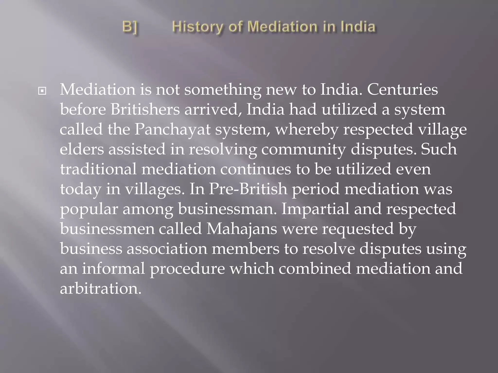 Mediation | PPTX