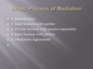 Mediation | PPTX