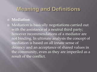 Mediation | PPT