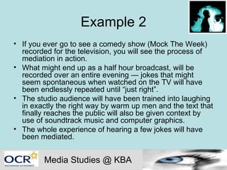 Mediation and representation | PPT