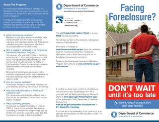 Stop Foreclosure | PDF | Home Financing | Personal Debt