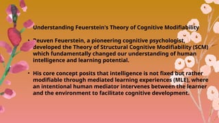 Feuerstein's Theory of mediation: MLE : | PPTX