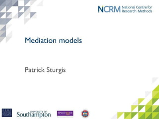 Mediation models | PPTX | Technology & Computing