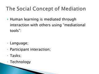 Mediation, multimodality and multiliteracies | PPT