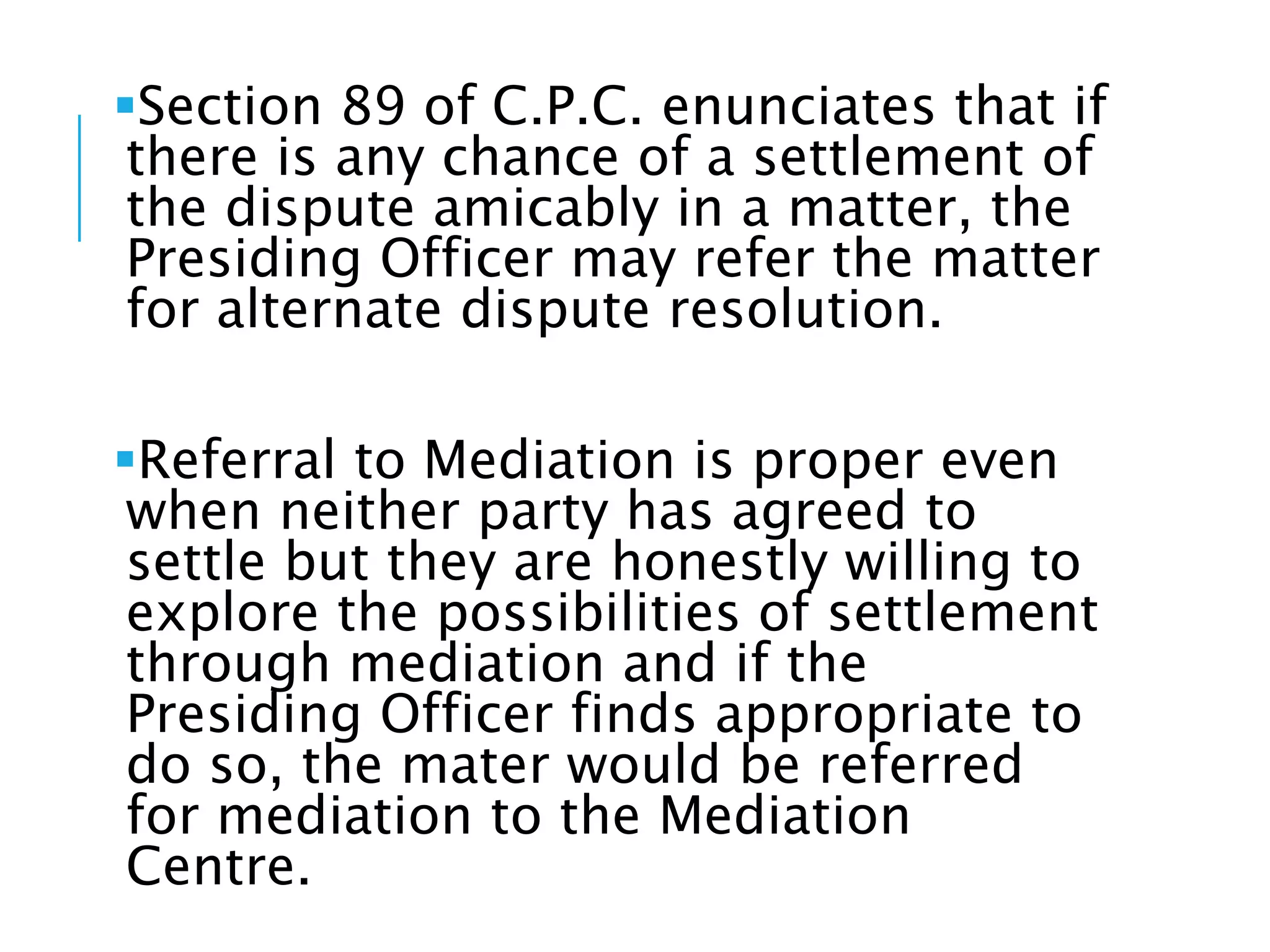 Mediation - Need of the Hour | PPTX