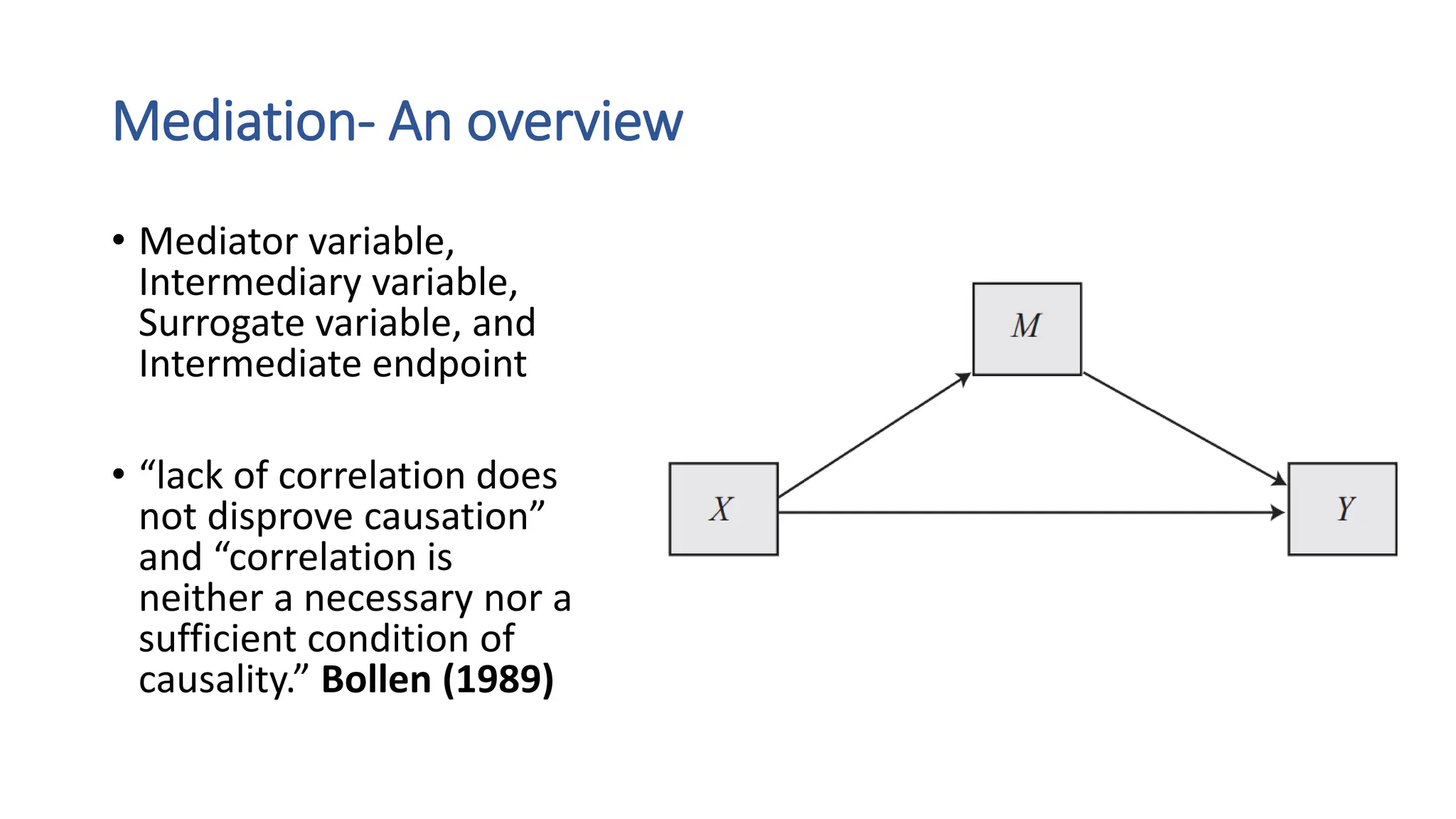 Mediation Analysis in research | PPTX