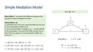 Mediation Analysis in research | PPTX