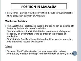 Mediation training for the mediators slide | PPTX