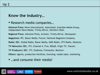 Working in the Media & Journalism | PPT