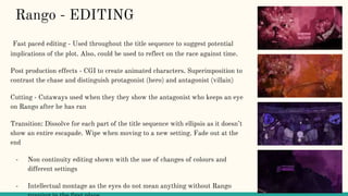 Film Opening Analysis | PPTX