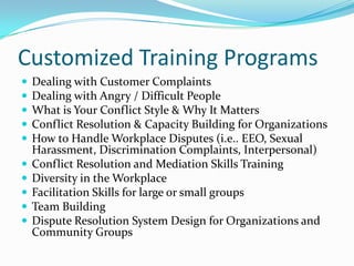 Mediator training presentation2 | PPT