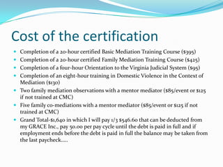 Mediator training presentation2 | PPT