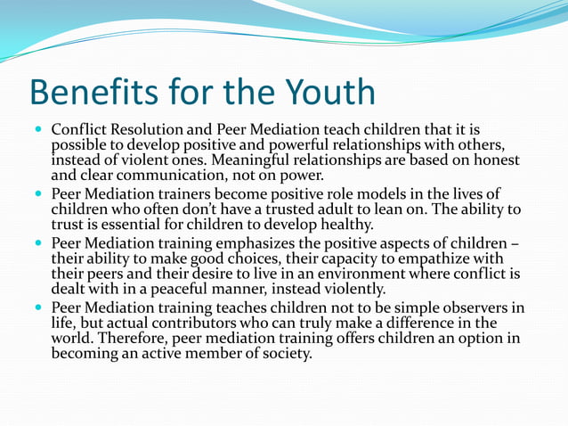 Mediator training presentation2 | PPT | Free Download