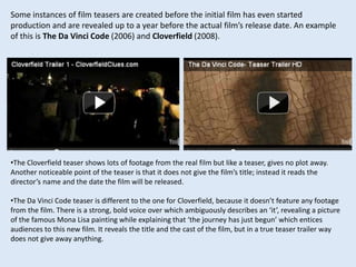 Trailer research | PPTX