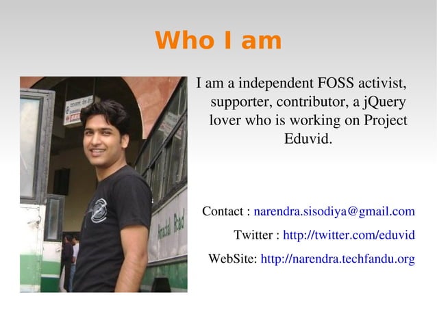 Introduction to FOSS world | ODP