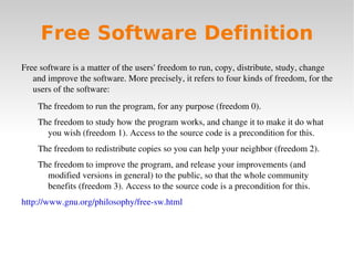 Introduction to FOSS world | ODP