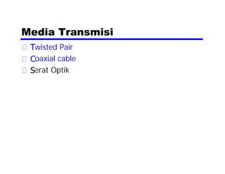 Media transmisi | PDF