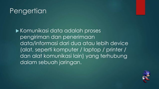 Media transmisi dan komunikasi data | PPTX