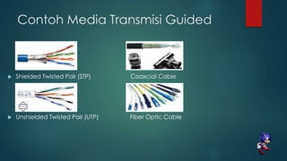 Media transmisi dan komunikasi data | PPTX