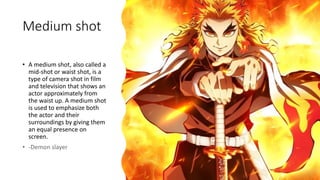 Media unit 1 camera shot type (1) | PPTX | Photography | Arts and Crafts