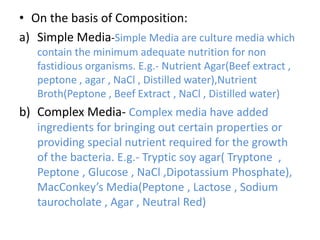MEDIA USED IN MICROBIOLOGY.pptx