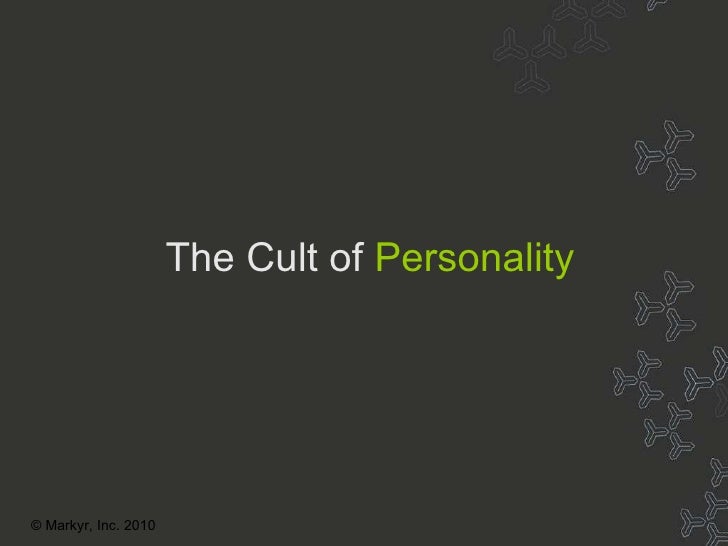 The Cult of Personality vs. The Cult of Conversation: Exploring the