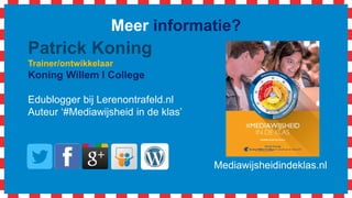 Mediawijsheid@kw1c (Kennisnet) | PPT