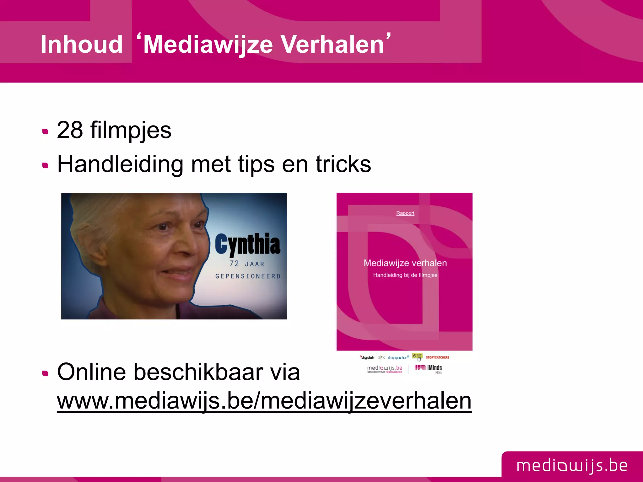 Mediawijze verhalen | PDF