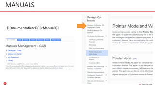 Mediawiki as a software documentation CMS | PPT