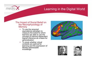 Media X at Stanford University - Description | PPT