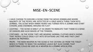 Zombieland - Micro Analysis | PPT