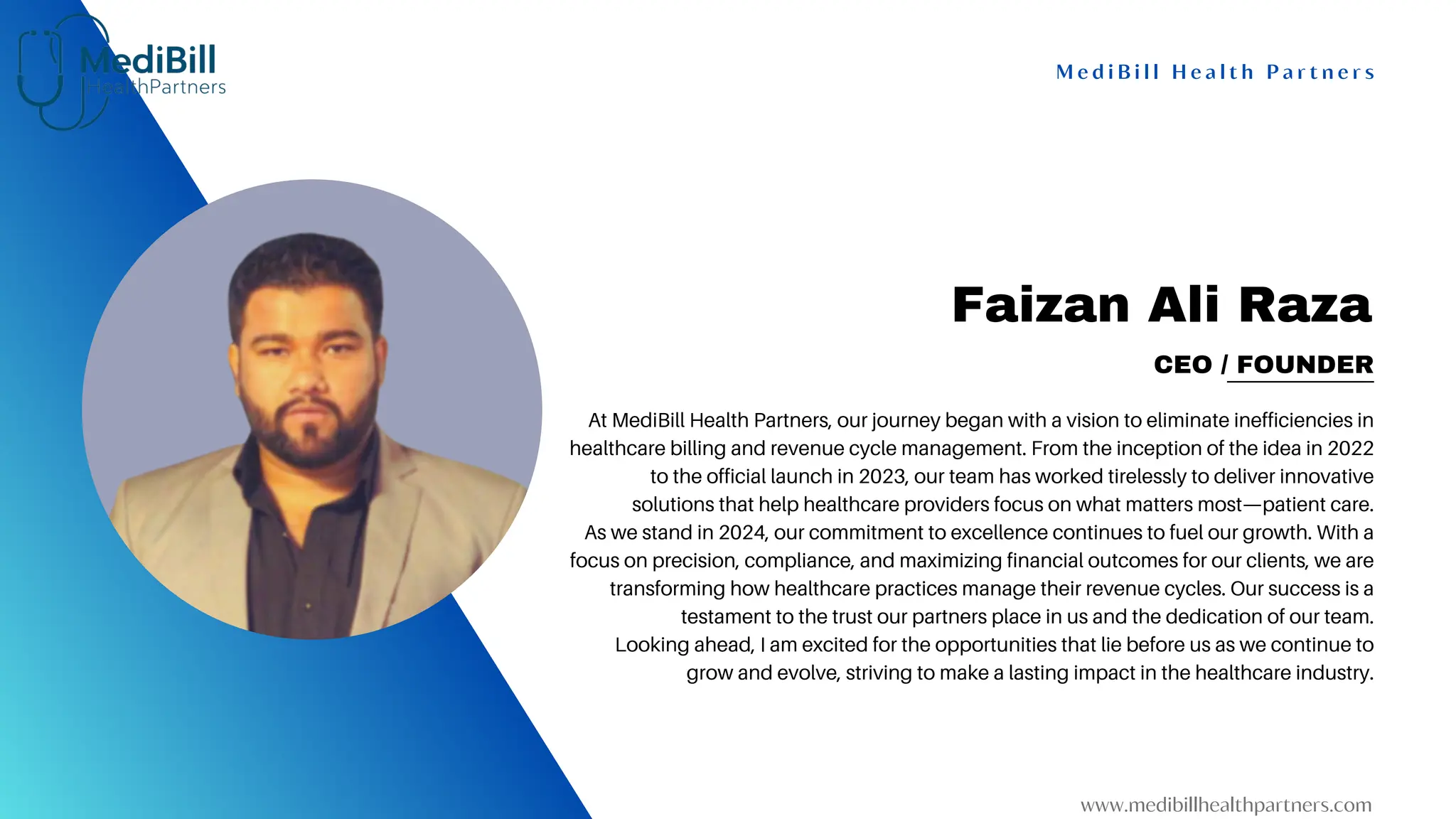 MediBill Health Partners HandBook-Healthcare IT Company | PDF