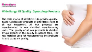 Gynecology PCD Franchise Business - Medibyte | PPT