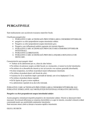 Medicaţia aparatului digestiv | DOC