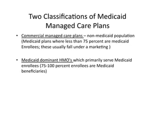 Medicaid Managed Care | PPT
