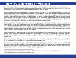 Improper Payments: Medicaid's Billion-Dollar Problem | PPTX