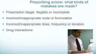 Medication error- Etiology and strategic methods to reduce the ...