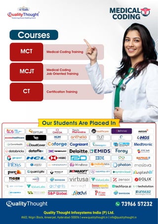 Medical Coding Course Training with Placement Assistacne | PDF