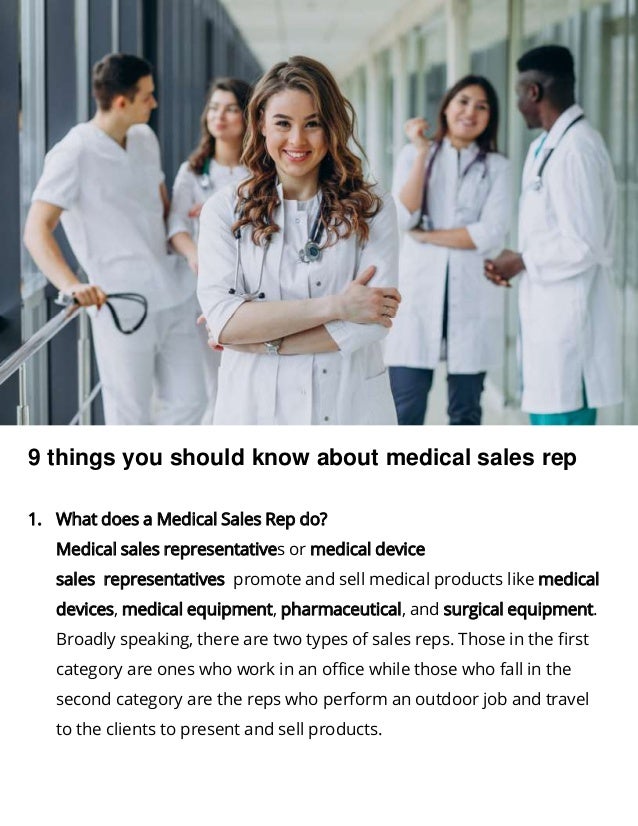 Medical device sales job | PDF