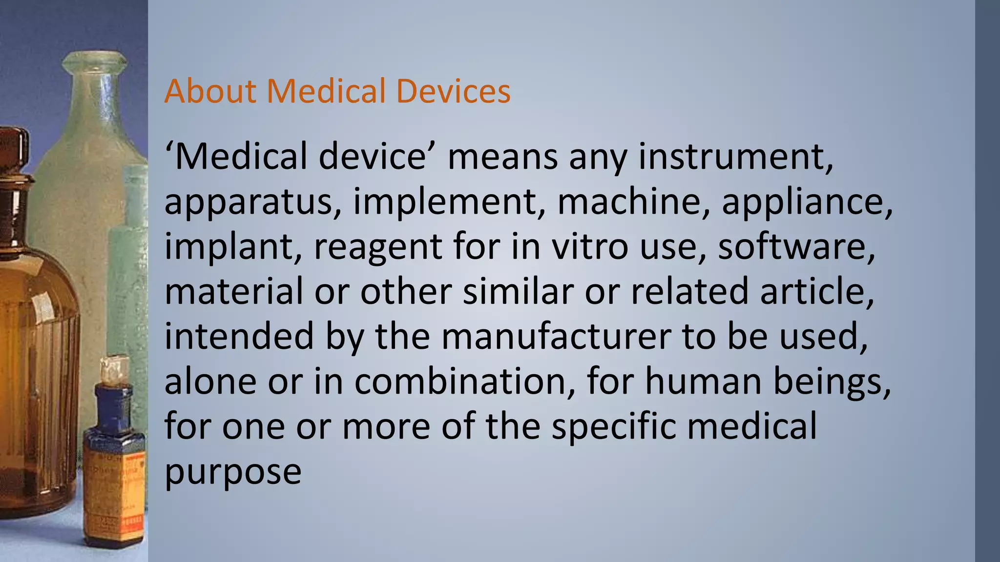 Medical devices | PPT