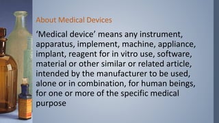 Medical devices | PPT
