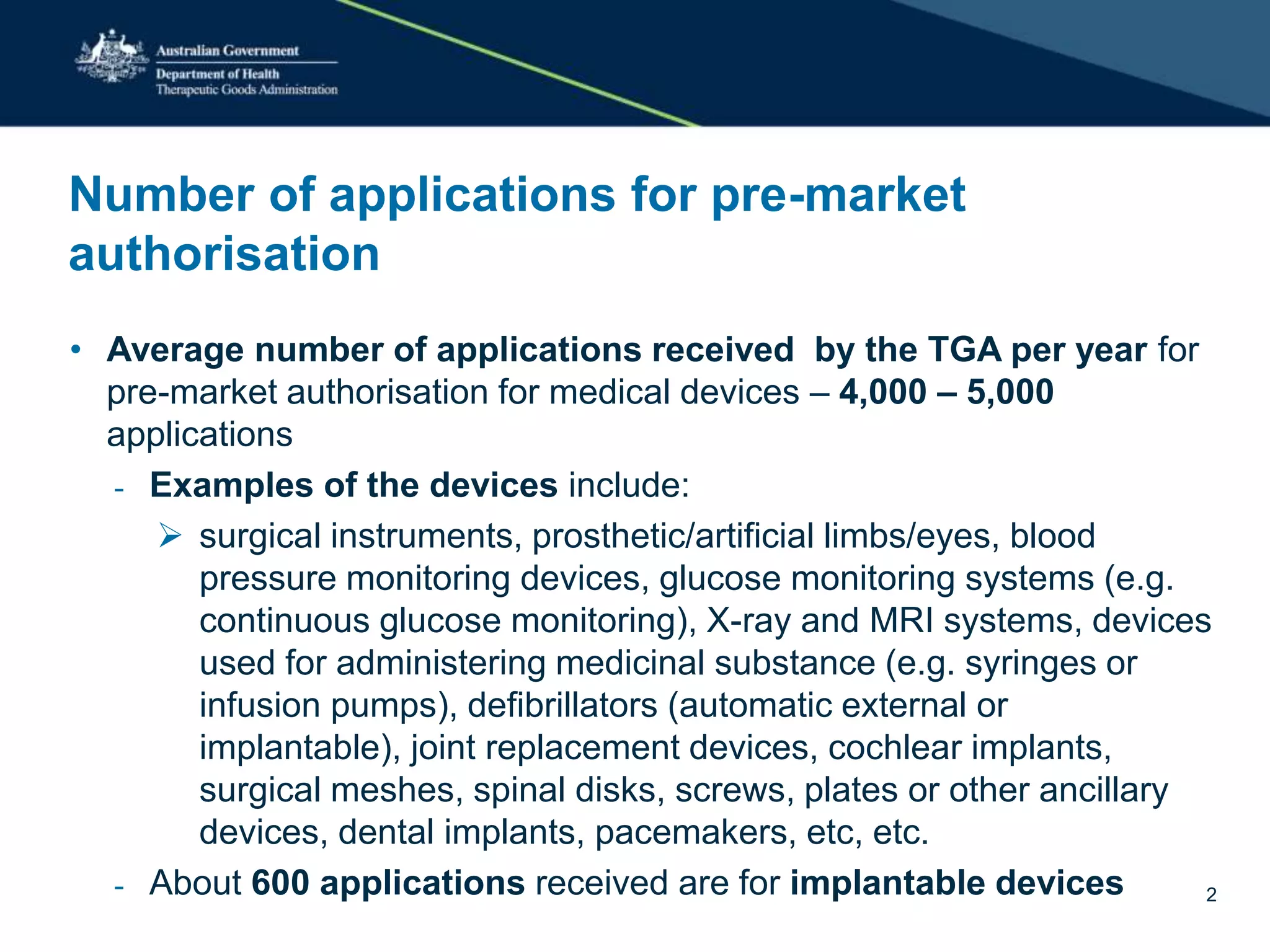 Medical devices-pre-market-authorisation | PPT