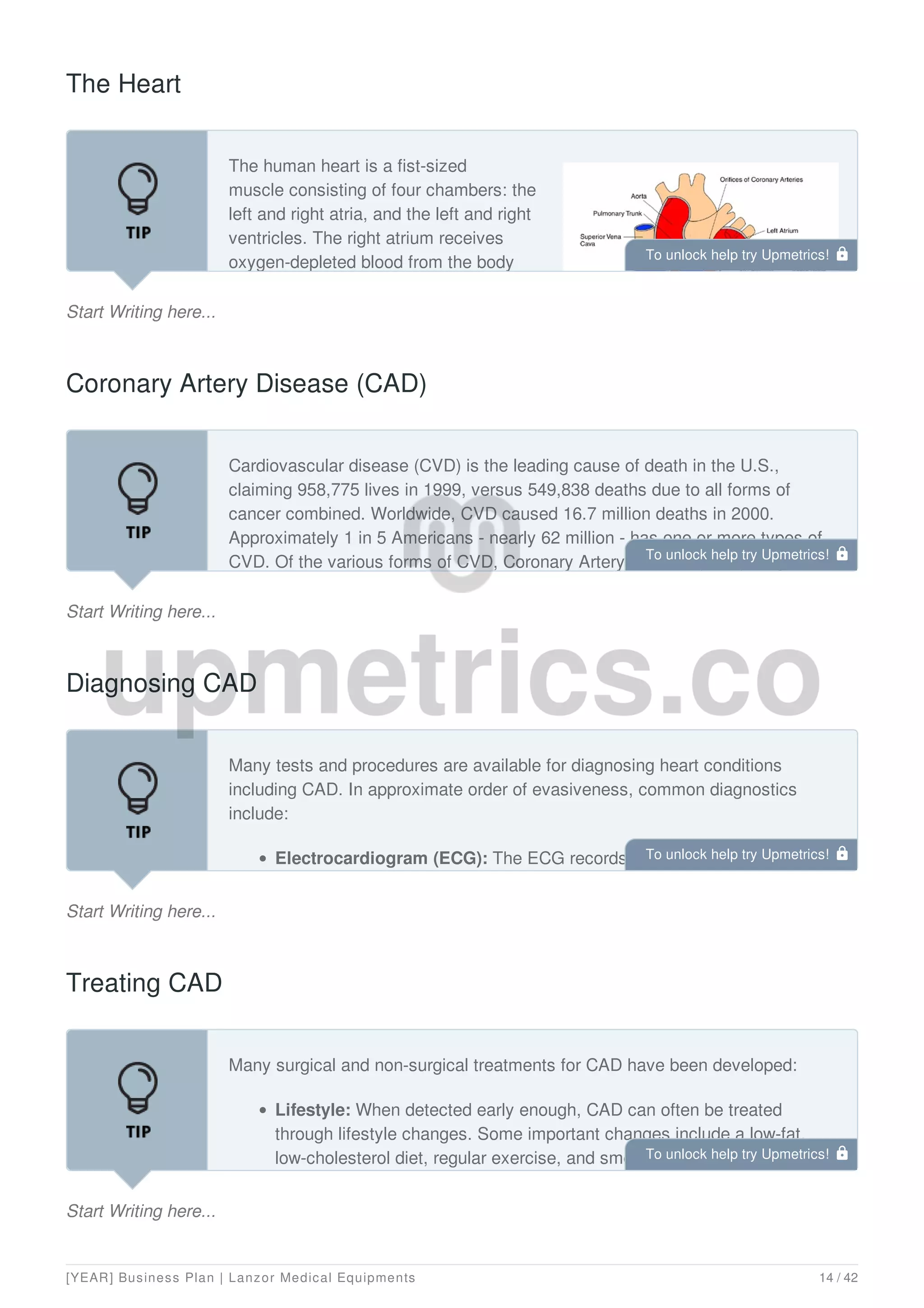 Medical equipment manufacturing business plan example | PDF