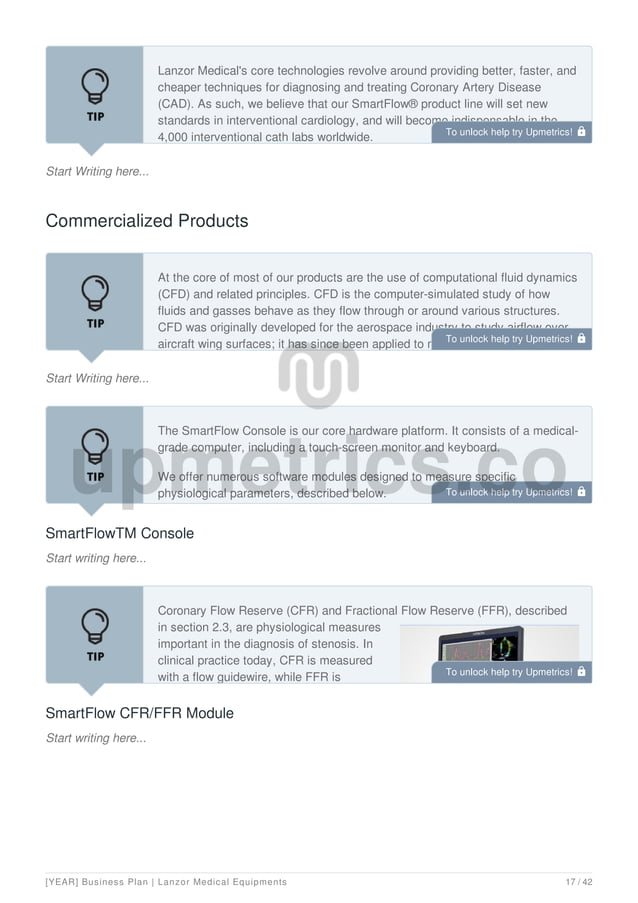 Medical equipment manufacturing business plan example | PDF