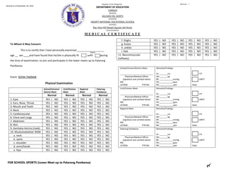 medical certificate for athletics (Updated) | DOC