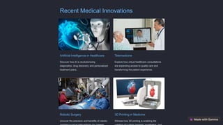 Medical Innovations | PPTX