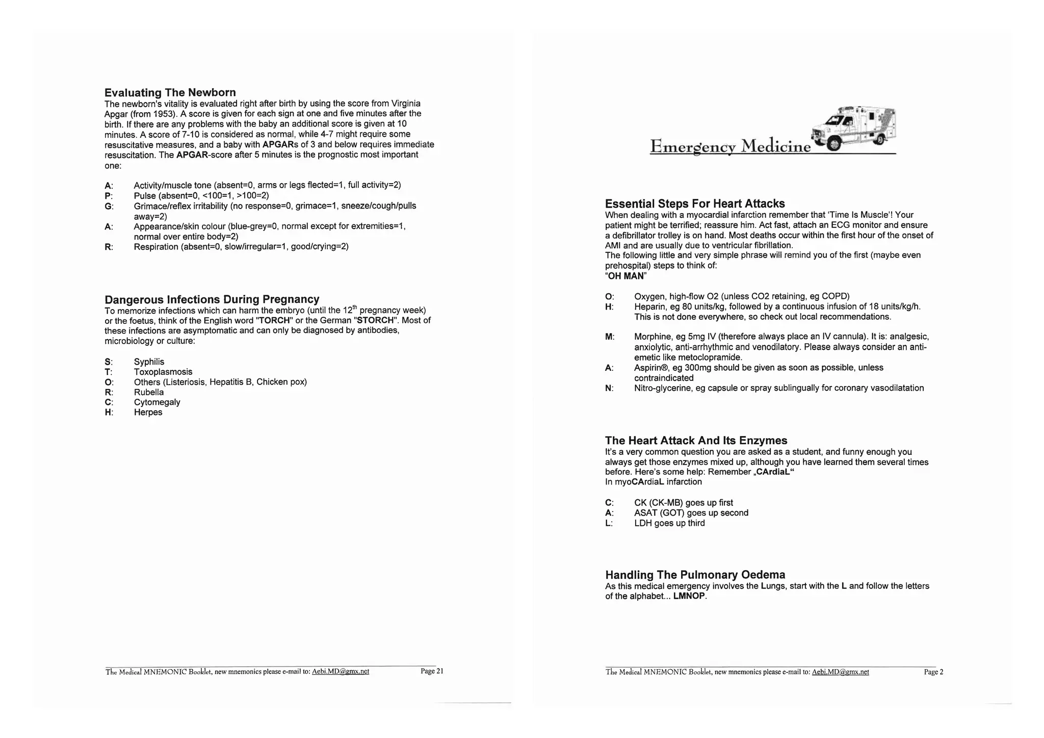Medical-Mnemonic-Booklet.pdf jdnd | PDF