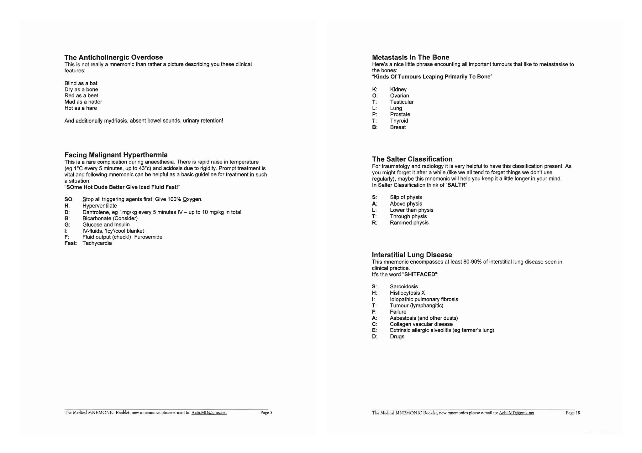 Medical-Mnemonic-Booklet.pdf jdnd | PDF